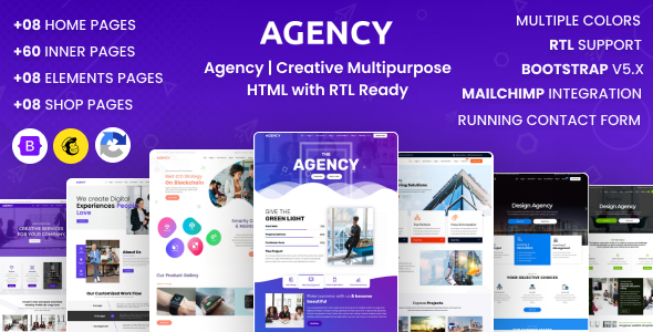 Agency | Creative Multipurpose Tailwind CSS Template